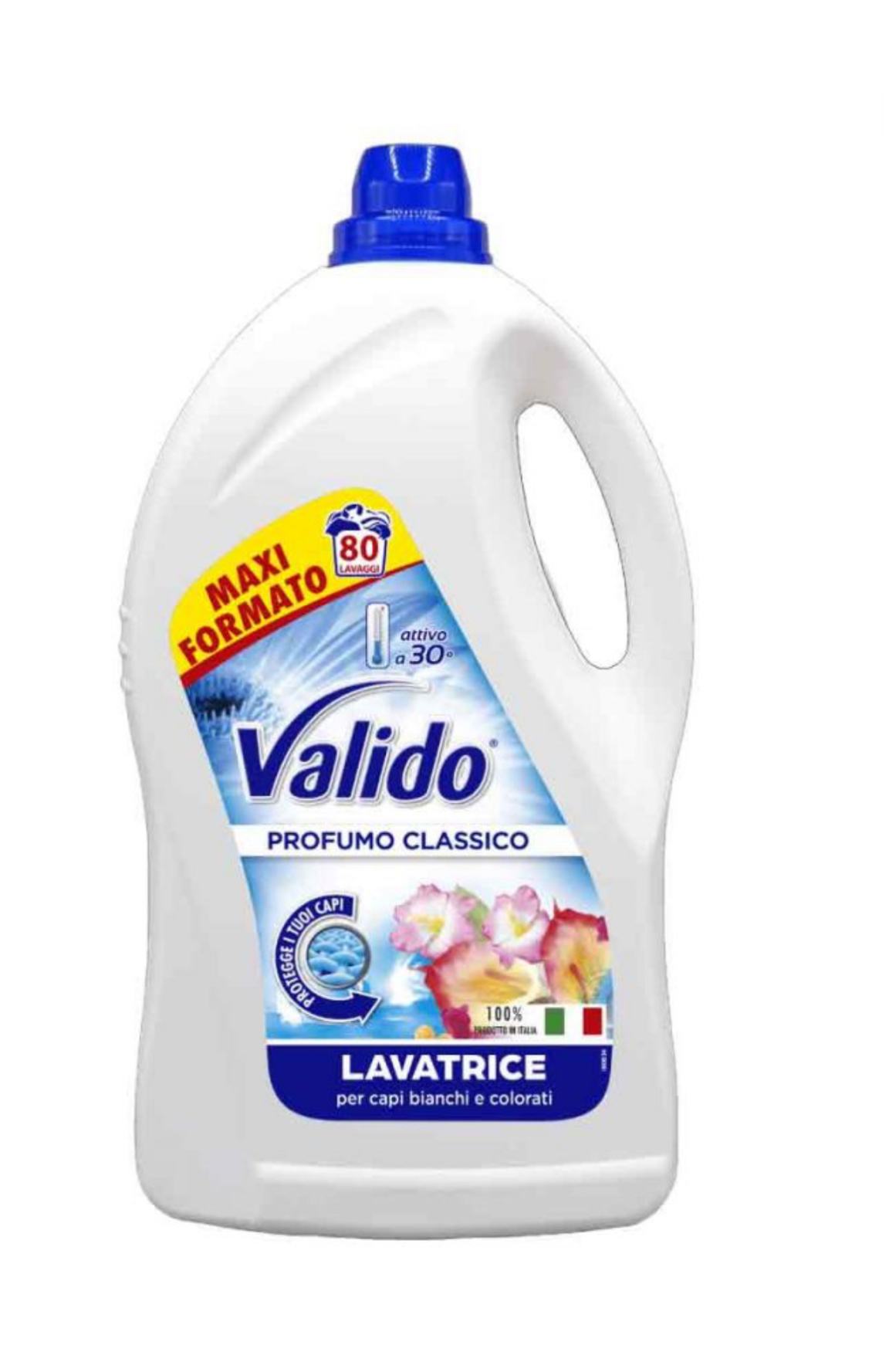 Valido, detergent de rufe clasic, 80 de spălări, 4 litri - PiataItaliana